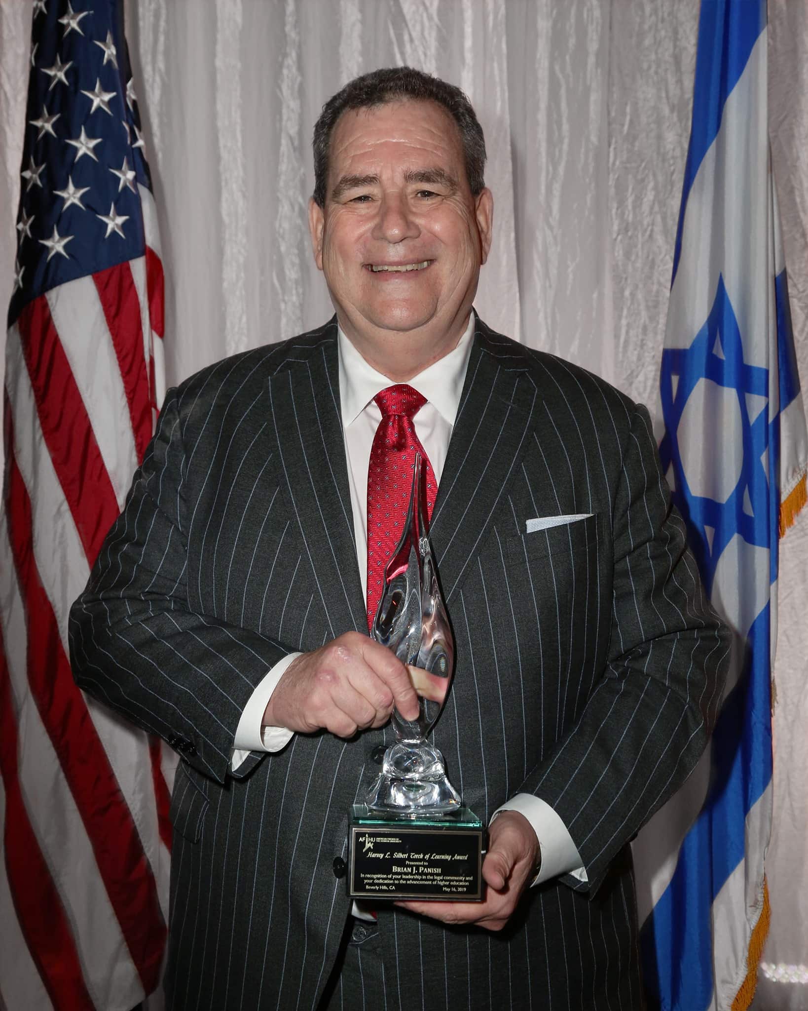 AFHU Honors Brian Panish With Harvey L. Silbert Torch of Learning Award