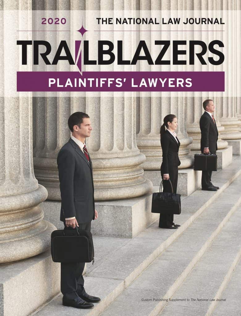 Panish, Boyle and Ravipudi Named 2020 Trailblazers by National Law Journal