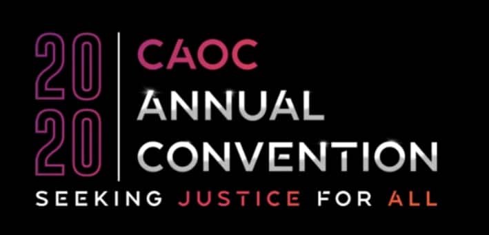 PSBR Attorneys Among 2020 CAOC Virtual Convention Speakers & Awards ...