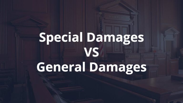 The Difference Between Special Damages and General Damages